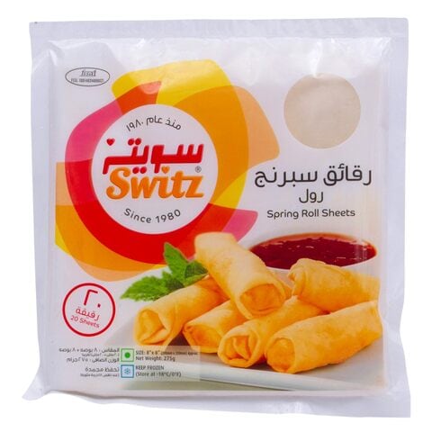 Switz Spring Roll Sheets 275g price in Kuwait | Carrefour Kuwait ...