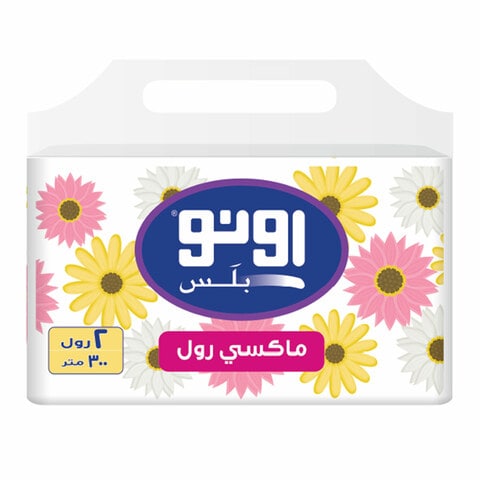 Uno maxi roll tissue 300 m x 2 pieces price in Saudi Arabia | Carrefour ...