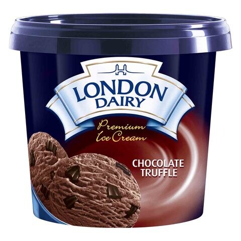 London Dairy Chocolate Truffle Premiun Ice Cream 1L price in UAE ...