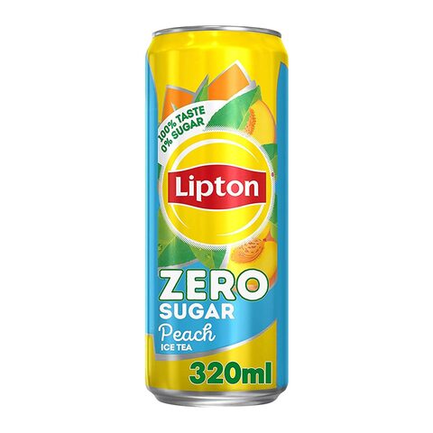 Lipton Zero Sugar Peach Iced Tea 320ml price in Saudi Arabia ...