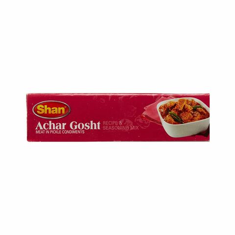 Buy Shan Achar Gosht Masala 200 gr Online | Carrefour Pakistan
