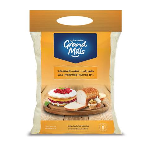 Grand Mills All Purpose Flour No.1 10kg price in UAE | Carrefour UAE ...