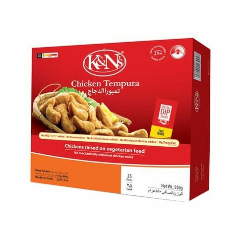 KNs Chicken Tempura 550g price in UAE | Carrefour UAE | supermarket kanbkam