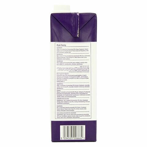 Acai Berry Juice Nutrition Facts | Besto Blog
