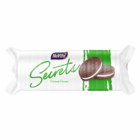 Buy Nuvita Secrets Coconut Cream Biscuits 60g Online - Carrefour Kenya