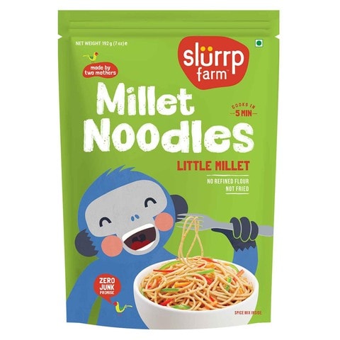 Slurrp Farm Millet Noodles Little Millet 192g price in UAE | Carrefour ...