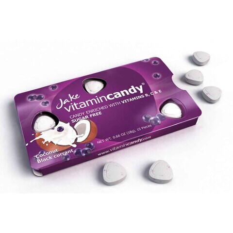 Buy Jake Vitamin Candy Coconut BlckCurrant 18Gm Online - Carrefour Kenya