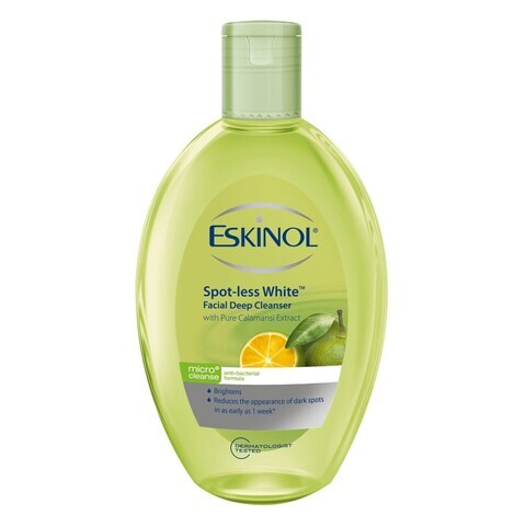 Eskinol Spot-less White Deep Facial Cleanser with Calamansi Extracts ...