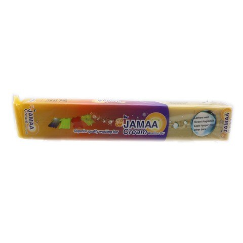 JAMAA LAUNDRY BAR SOAP CREAM 1KG