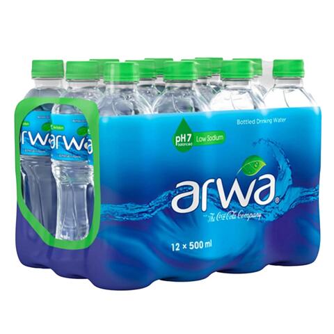 Arwa Mineral Drinking Water 500ml x Pack of 12 price in Kuwait ...