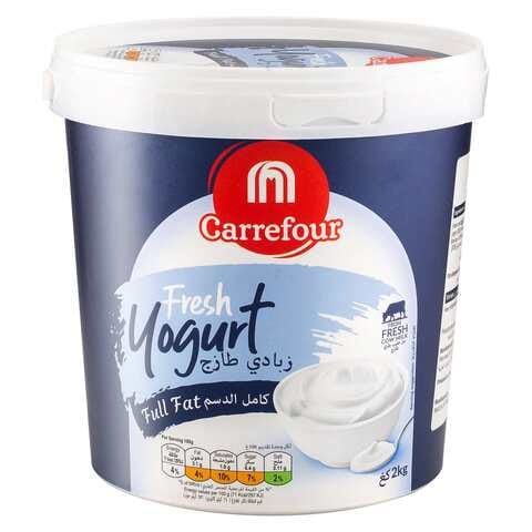 Carrefour Fresh Full Fat Yoghurt 2kg price in UAE | Carrefour UAE ...