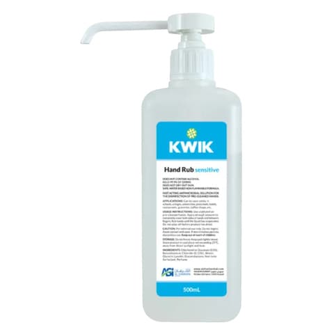 Kwik Sensitive Hand Rub Sanitizer 500ml price in Kuwait | Carrefour ...