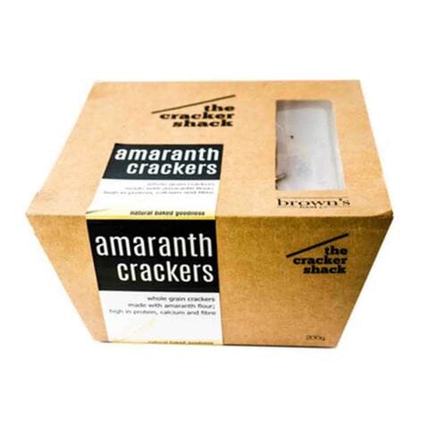 Buy The Cracker Shack Amaranth Crackers 200g Online - Carrefour Kenya