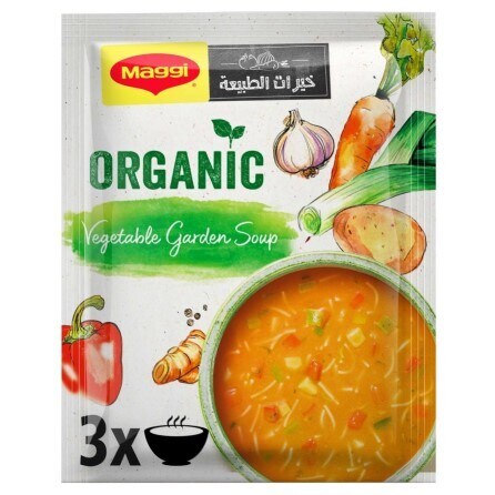 MAGGI Soup Vegetable Organic 55g price in Kuwait | Carrefour Kuwait ...