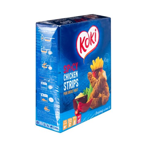 Koki Chicken Strips Hot- 400 gm Online | Carrefour Egypt