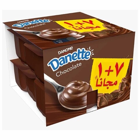 Danette Chocolate Pudding - 100 gram - 8 Count Online | Carrefour Egypt