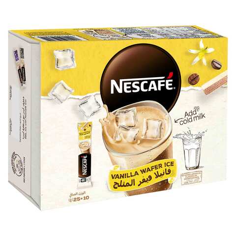 NESCAFE VNL WAFER ICE COFFEE 25GX10 price in Kuwait | Carrefour Kuwait ...