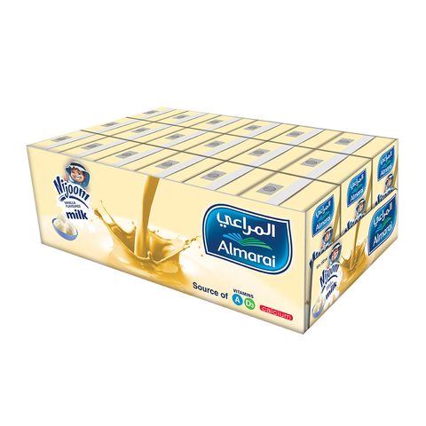 Almarai Nijoom Milk Vanilla Flavored Long Life 150ml 18 Pieces price in ...
