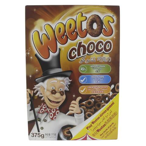 Weetabix Weetos Wholegrain Chocolate Cereal 375g price in UAE ...
