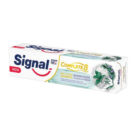 Buy Signal Tooth Paste Complete 8 Soda 100ML Online - Shop Beauty ...