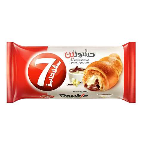 7 Days Croissant Double Dual Filing Croissant Vanilla Cocoa 55g price ...