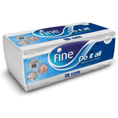 Fine Kitchen Paper Towel Multipurpose Do It All Tissue 150 Sheets X 2 ...