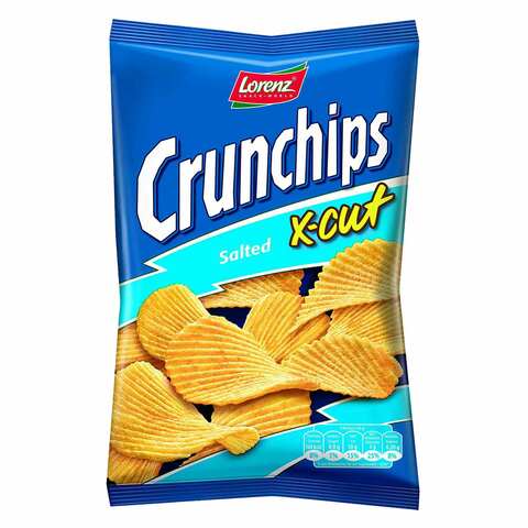 Lorenz Crunchips X Cut Salted Potato Chips 85g price in UAE | Carrefour ...
