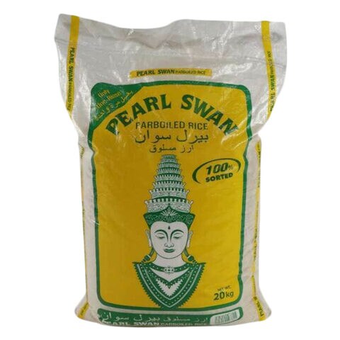 PEARL SWAN PARBOILED RICE 20KG price in Kuwait | Carrefour Kuwait ...