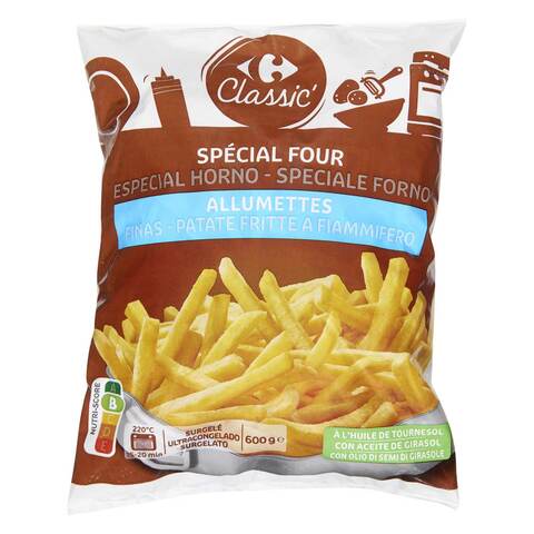 Buy Carrefour Frozen Oven French Fries 600g Online - Carrefour Kenya