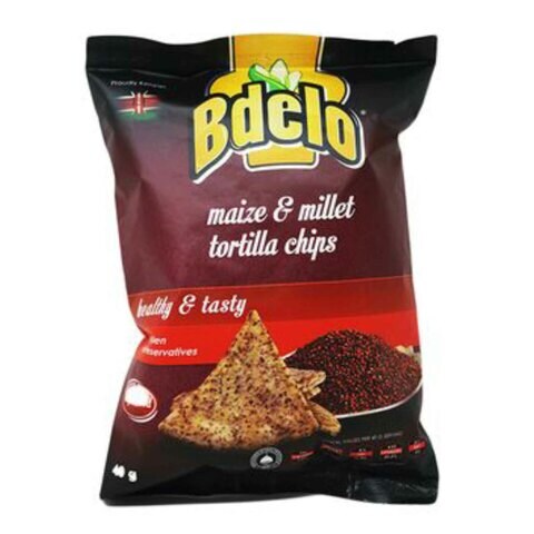 Buy Bdelo Maize Tortilla Millet Potato Chips 40g Online - Carrefour Kenya