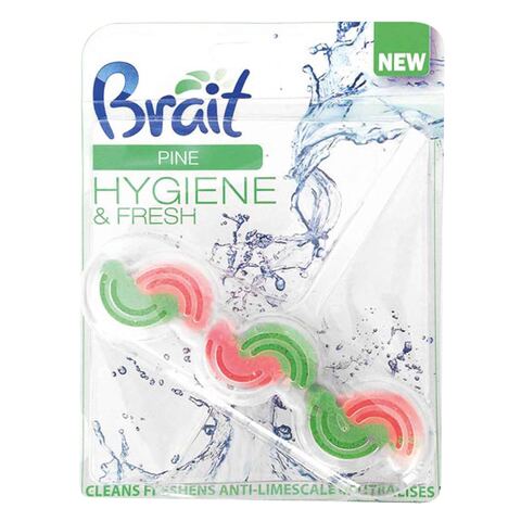 Buy Brait Toilet Block Pine 45G Online - Carrefour Kenya