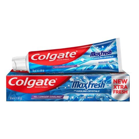 Colgate Max Fresh Cool Mint Toothpaste Blue 50ml price in UAE ...