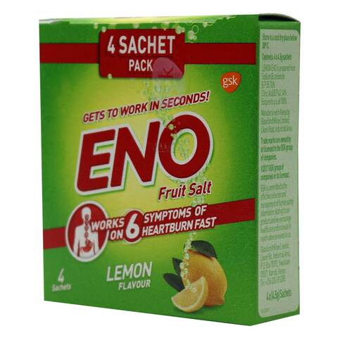 Buy Eno Lemon Fruit Salt 4'S Online - Carrefour Kenya