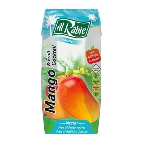 Alrabie Juice Mango Fruit 200ml X18 price in Saudi Arabia | Carrefour ...