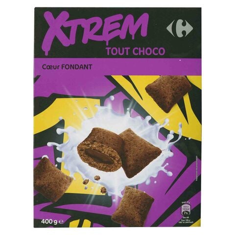 Carrefour Xtrem All Chocolate Fondant Cereals 400g price in UAE ...