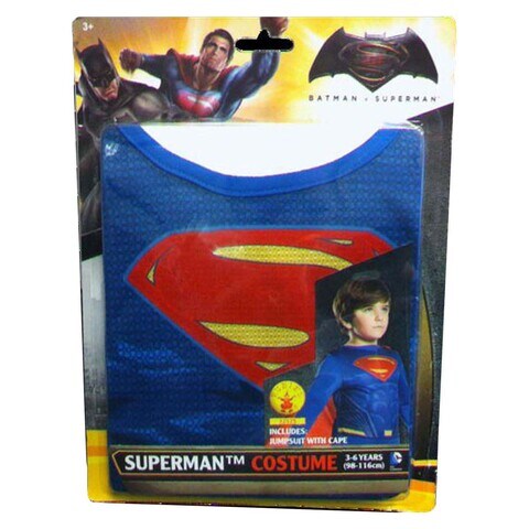 BVS Superman Action Jumpsuit With Cape Blue price in UAE | Carrefour ...