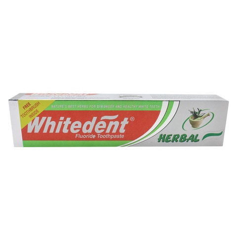 Buy Whitedent Fluoride Herbal Toothpaste 70g Online - Carrefour Kenya