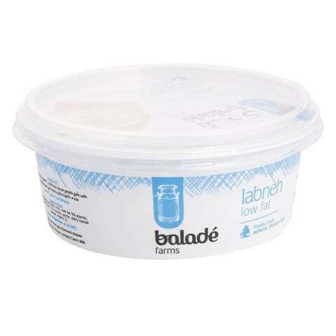 Balade Farms Low Fat Labneh 225g price in UAE | Carrefour UAE ...