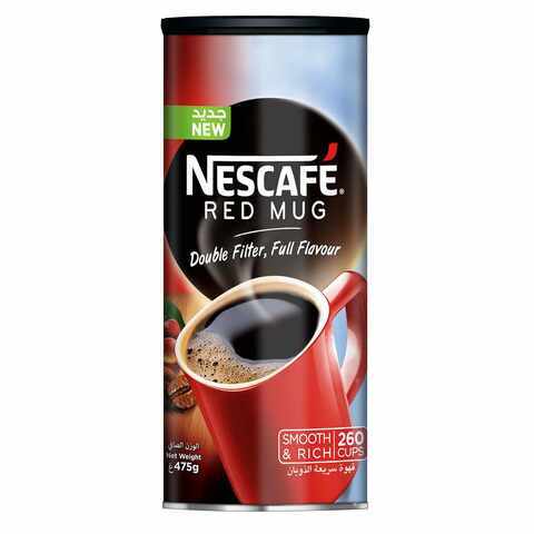Nescafe Red Mug Instant Coffee Tin 475g price in Kuwait | Carrefour ...