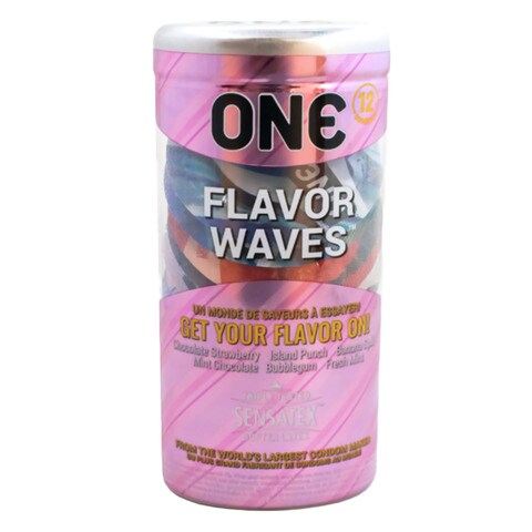 One Flavour Waves Condom Clear 12 count price in UAE | Carrefour UAE ...