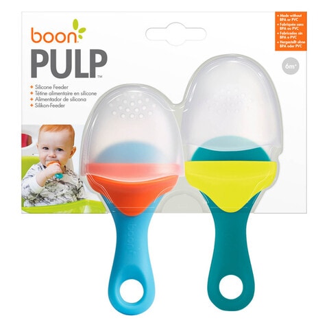 Boon Pulp Silicone Feeder Multicolour 2 PCS price in UAE | Carrefour ...