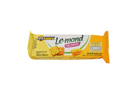 Julies Le-Mond Cheddar Cheese Cream Puff Sandwich Biscuit 54 gr price ...
