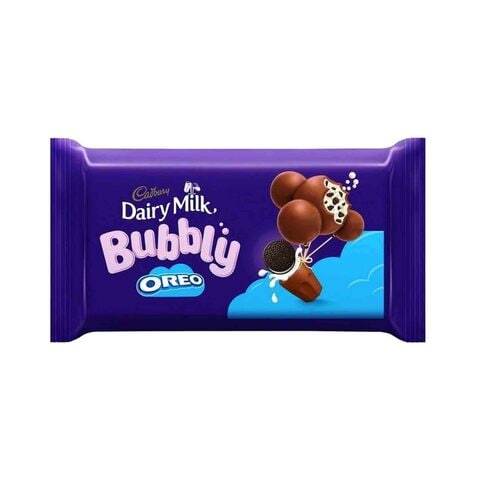 Buy Cadbury Dairy Milk Bubbly With Oreo Chocolate Bar - 43 gram Online ...