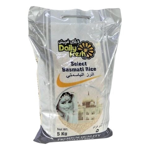 Daily Fresh Select Basmati Rice 5kg price in Kuwait | Carrefour Kuwait ...