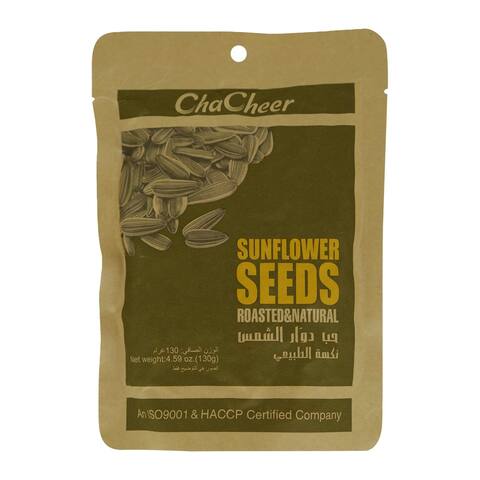 Chacheer Sunflower Seeds Roasted Natural 130g price in Saudi Arabia ...