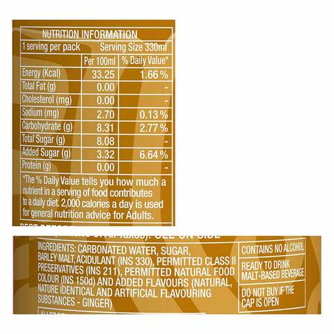 Buy Coolberg Nonalcoholc Ginger Drink 330Ml Online - Carrefour Kenya