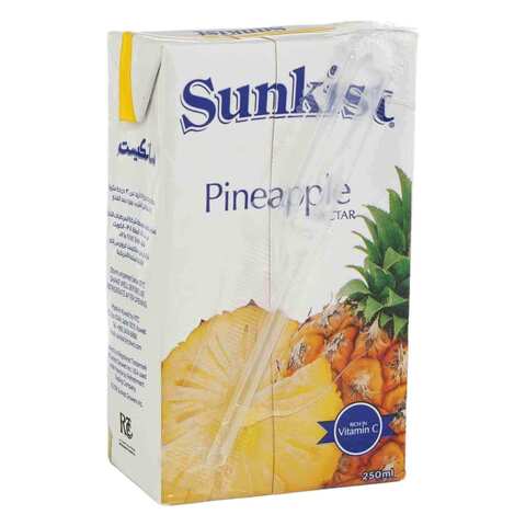 Sunkist Pineapple Nectar Drink 250ml price in Kuwait | Carrefour Kuwait ...