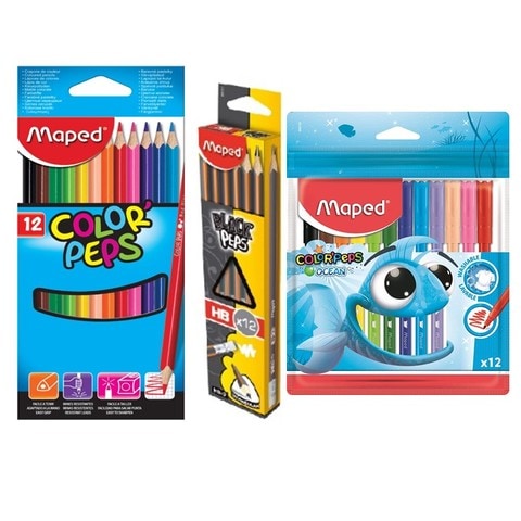 Maped School Stationery Value Pack price in UAE | Carrefour UAE ...
