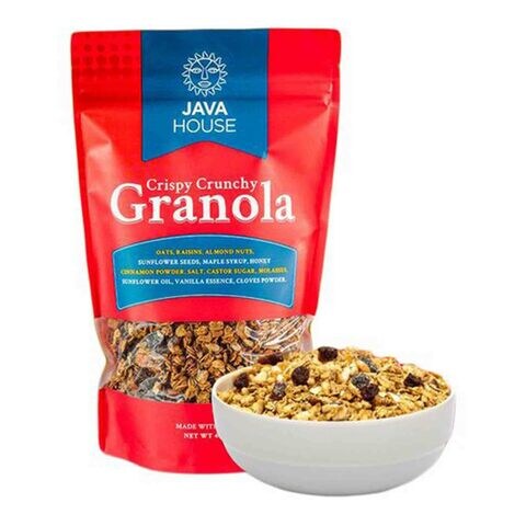 Buy Java House Crispy Crunchy Granola Cereal 400g Online - Carrefour Kenya