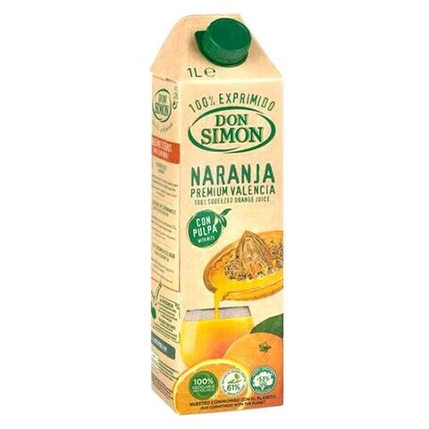 Don Simon Orange 100% Juice 1L price in UAE | Carrefour UAE ...